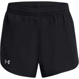 Under Armour UA FLY BY 2-IN-1 SHORTS Laufshorts Damen - Gr&ouml;&szlig;e XXL - schwarz