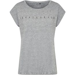 Venice Beach VBWonder DMELZ 01 T-Shirt Funktionsshirt Damen - Gr&ouml;&szlig;e S - grau