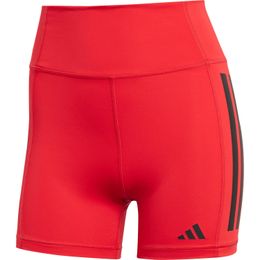 Adidas Opt 3 Streifen Funktionshose Damen - Gr&ouml;&szlig;e XS - rot