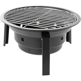 Origin Outdoors Campfire Campinggrill - Gr&ouml;&szlig;e Einheitsgr&ouml;&szlig;e - schwarz