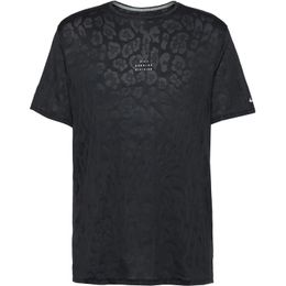 Nike RISE 365 Funktionsshirt Herren - Gr&ouml;&szlig;e L - schwarz