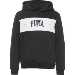 Puma SQUAD Hoodie Jungen - Gr&ouml;&szlig;e 140 - schwarz