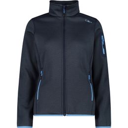 CMP Fleecejacke Damen - Gr&ouml;&szlig;e 34 - blau