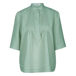 Peter Hahn - Bluse, gr&uuml;n, Gr. 42 / M - Leinen