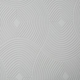 Vliestapete Boutique "Ulterior", grau, B:0,52m L:10m, Vlies, Tapeten, Grau - 10mx52cm