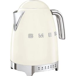 Smeg Wasserkocher "KLF04CREU", beige (creme), B:22,3cm H:28cm T:17,1cm, Wasserkocher