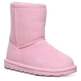 Winterboots Bearpaw "ELLE YOUTH", Mädchen, Gr. 34, rosa, Nubukleder, Schuhe, Winterstiefel, Schlupfstiefel zum Schlupfen