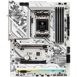 Asrock Mainboard "B650 Steel Legend WiFi", wei&szlig;, B:31,9cm H:9,4cm T:38,2cm, Mainboards