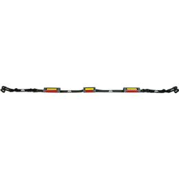 Arbeitsleuchte APA "Triple Strap Arbeitsleuchte", rot (schwarz, rot), B:4cm H:2,5cm L:158cm, Leuchten, Arbeitsleuchte