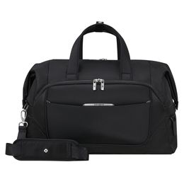 Reisetasche Samsonite "RE-LITE", Gr. B/H/T: 48cm x 34cm x 25cm, schwarz, Polyester, Taschen, Duffle Weekender Overnighter mit Packwürfel