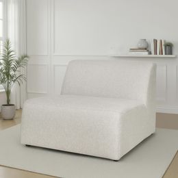 Sofa-Mittelelement OTTO HOME "Koa, Sofamodul, passend zur Serie KOA", beige, B:90cm H:73cm T:98cm, 62% Polypropylen, 32% Polyester, Polsterelemente, in Webstoff, weicher Lounge-Sitzkomfort