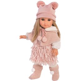 Stehpuppe LLORENS "Elena blond, 35 cm", rosa, Puppen, Kinder, Vinyl, Made in Europe