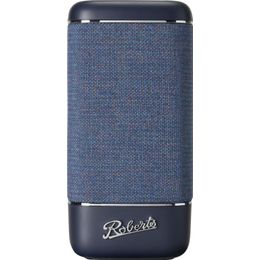 Roberts Radio Bluetooth-Lautsprecher "Beacon 325", blau, B:9,3cm H:19cm T:9,47cm, Lautsprecher