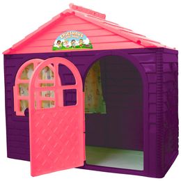 Spielhaus Jamara "Little Home", lila (dunkellila, pink), Spielhäuser, KinderB:130cm H:120cm T:78cm, Kunststoff, BxTxH: 130x78x120 cm, B:130cm H:120cm T:78cm