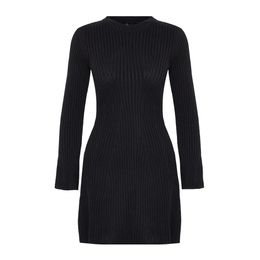 Trendyol Knitted dress female Black size L