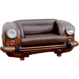 Sofa Locker "20301-06", braun, Sofas
