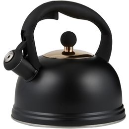 Wasserkessel Typhoon "OTTO", schwarz, B:20cm H:21cm L:24cm &Oslash;:20cm, T&ouml;pfe, 2 Liter, Induktion
