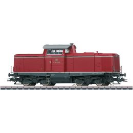 Märklin Diesellokomotive MÄRKLIN "V 100.20 - 37176", rot, Modelleisenbahn-Fahrzeuge, KinderL:14,1cm, L:14,1cm