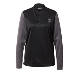 Hummel Sportsweatshirt 'Ongrid' Damen Gr&ouml;&szlig;e L graphit / schwarz