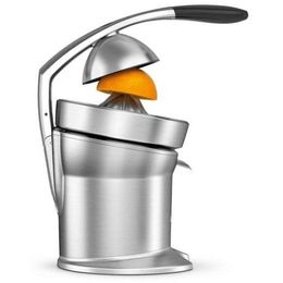Sage Zitruspresse "SCP800BAL the Citrus Press Pro", silber (brushed stainless steel (edelstahl)), B:19,5cm H:42cm T:19,5cm, Entsafter