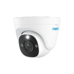 Reolink &Uuml;berwachungskamera "P344 - 12MP PoE &Uuml;berwachungskamera Aussen mit farbiger Nachtsicht", wei&szlig;, B:14cm H:14cm T:14cm, &Uuml;berwachungskameras, Personen-/Fahrzeug-/Haustiererkennung, Zwei-Wege-Audio, Zeitraffer