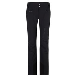 Skihose Ziener "TIPPA", Damen, Gr. 36, EURO-Größen, schwarz, Obermaterial: 100% Polyester recycled;Futter: 1. 100% Polyester, 2. 100% Polyamid;Wattierung: 100% Polyester, Hosen Skihose