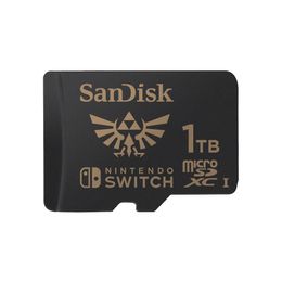 Sandisk Speicherkarte "microSDXC Extreme, Nintendo licensed Zelda Edition", schwarz, 1000 GB, Speicherkarten
