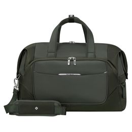 Reisetasche Samsonite "RE-LITE", Gr. B/H/T: 48cm x 34cm x 25cm, grün (climbing ivy), Polyester, Taschen, Duffle Weekender Overnighter mit Packwürfel