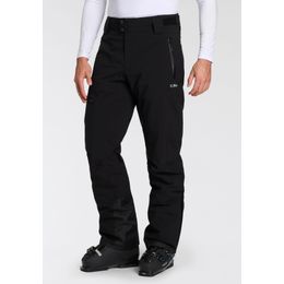 Skihose CMP, Herren, Gr. 58, N-Gr, schwarz (nero), Web, Obermaterial: 100% Polyester. Futter: 100% Polyester. Wattierung: 100% Polyester, Hosen
