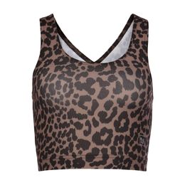 active by Lascana Lascana Active Top Damen Gr&ouml;&szlig;e M schoko / hellbraun