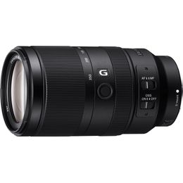 Sony Objektiv "SEL-70350G E-Mount Super-Telezoom", schwarz, H:14,2cm Ø:7,7cm, Objektive, E 70-350mm F4.5-6.3 G, OSS, APS-C
