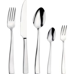 Pinti Inox Besteck-Set PINTINOX "Palace", silber (edelstahlfarben), 30 Stk., Edelstahl 18/10, Essbesteck-Sets