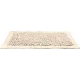 Badematte Wenko "Sidyma", beige (beige, hell), H:25mm, Badematten, Badematte, BxL: 60 x 90 cm