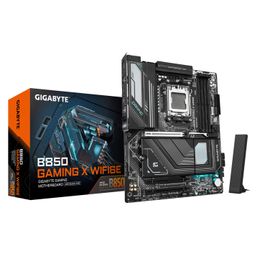 Gigabyte Mainboard "B850 GAMING X WIFI6E Motherboard - AMD Ryzen 9000 Serie CPUs, 12+2+2 P", schwarz, B:8,2cm H:33,8cm T:27,2cm, Mainboards