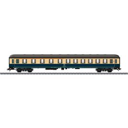 Märklin Personenwagen MÄRKLIN "Märklin Schnellzugwagen ABm 225 - 43934", blau (blau, beige), Modelleisenbahn-Fahrzeuge, KinderB:3,5cm H:5cm L:28,2cm, Kunststoff, Metall, Made in Europe, B:3,5cm H:5cm L:28,2cm