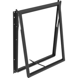 Fenster Vitavia "Geeignet f&uuml;r: Zeus", schwarz, Aluminium, Fenster, Gew&auml;chshaus-Fensterrahmen aus Aluminium, ohne Fensterscheibe