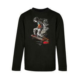 T-Shirt F4NT4STIC "Skateboarder", Jungen, Gr. 110/116, schwarz, Obermaterial: 100% Baumwolle, loose fit, Rundhals, ohne B&uuml;ndchen, Shirts T-Shirt, Print