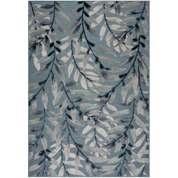 Teppich FLAIR RUGS "Willow", bunt, B:160cm H:2mm L:230cm, Kunstfaser, Teppiche, Teppich, Outdoor geeignet, Hoch-Tief Effekt