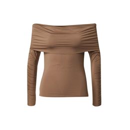 ABOUT YOU x Toni Garrn Shirt 'Kiara' Damen Gr&ouml;&szlig;e S taupe