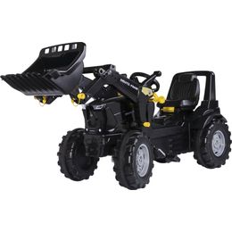 Trettraktor Rolly Toys "rollyFarmtrac Premium II DF 8280 TTV Warrior", schwarz, Tretfahrzeuge, KinderB:150cm H:75cm T:54cm, Kunststoff, Metall, mit Frontlader, BxTxH: 150x54x75 cm, B:150cm H:75cm T:54cm