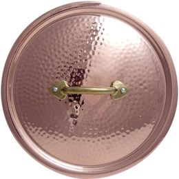 Pinti Inox Deckel PINTINOX "Rame K", braun (kupferfarben), &Oslash;:16cm, Kupfer, Deckel, Topfdeckel, Kupfer, backofenfest