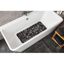 Wanneneinlage Kleine Wolke "&raquo; Perla&laquo;", schwarz, B:36cm H:0,3cm L:92cm, PVC, Wanneneinlagen, Wanneneinlage