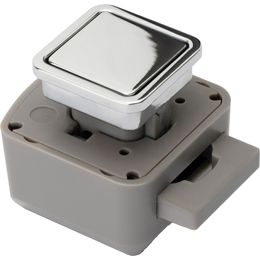 Confurn R-EVOLUTION Push Lock Schlie&szlig;system CV chrom gl&auml;nzend galvanisiert - Vorh&auml;ngeschl&ouml;sser & Verriegelungen