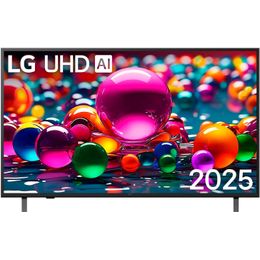 LG LED-Fernseher "50UA75006LA", Energieeffizienz: F (A-G), schwarz, 50 ″, Fernseher