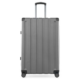 Hartschalen-Trolley Hauptstadtkoffer "Q-Damm, verschiedene Farben und Größen", Gr. B/H/T: 51cm x 78cm x 31cm 111 l, silber, ABS, festlich, Koffer, Hartschalenkoffer Reisekoffer Trolley mit TSA-Schloss