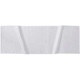 Tischl&auml;ufer DDDDD "Rhombus" Gr. 1, wei&szlig;, B:50cm L:150cm, Baumwolle, Tischdecken, Damast