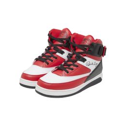 Ewing Damen Trainingsschuh "Ewing Rebound by Ewing 33 HI Strap", Gr. 42schwarz, wei&szlig;, rot, Leder, Schuhe