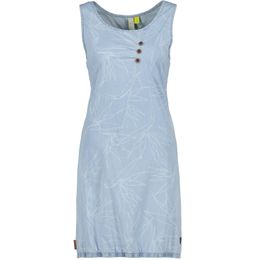 alife and kickin Sommerkleid ALIFE & KICKIN "Damen CameronAK DNM B", Damen, Gr. XS, Normalgr&ouml;&szlig;en, blau (light denim), 95% Baumwolle, 5% Elasthan, Kleider Sommerkleid