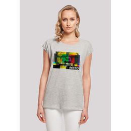 T-Shirt F4NT4STIC "Tao Tao Cassette", Damen, Gr. 4XL, grau (erdgrau), Obermaterial: 100% Baumwolle, regular fit, Rundhals, ohne B&uuml;ndchen, Shirts T-Shirt, Retro, Heroes of Childhood, TV Serie