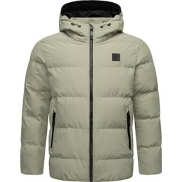 Steppjacke Ragwear "Norg", Herren, Gr. L (52), grün (helloliv), Obermaterial: 100% Polyester, Innenfutter: 100% Polyester, Wattierung: 100% Polyester, Basic, gerade hüftbedeckend, hoch geschlossener Ausschnitt, Ärmel ohne Ärmelschlitz Rippbündchen, Jacken, wasserdichte Herren Winterjacke